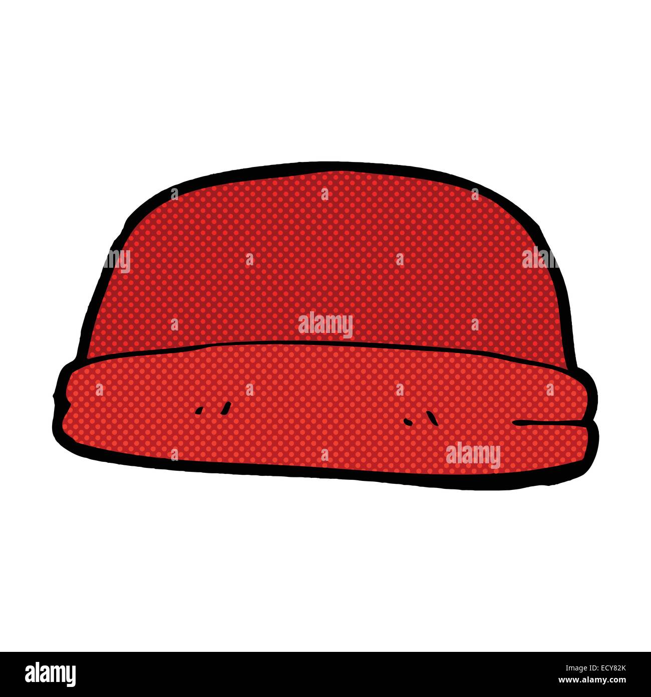 retro comic book style cartoon hat Stock Vector Image & Art - Alamy