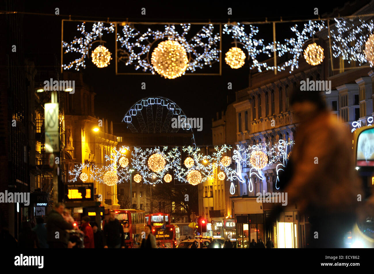 Brighton wheel christmas hi-res stock photography and images - Alamy