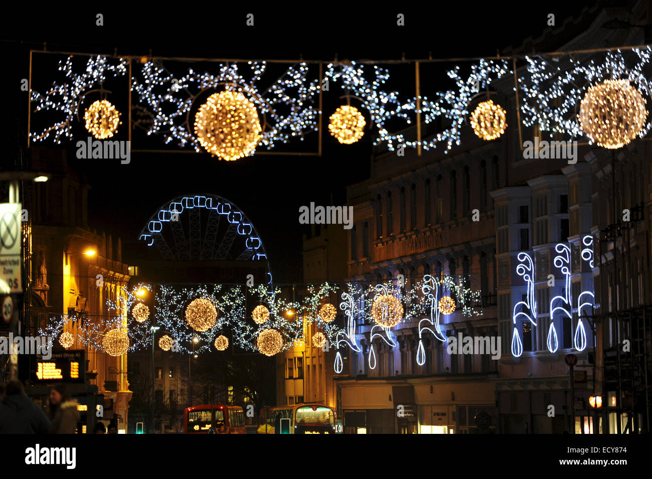 Brighton wheel christmas hi-res stock photography and images - Alamy