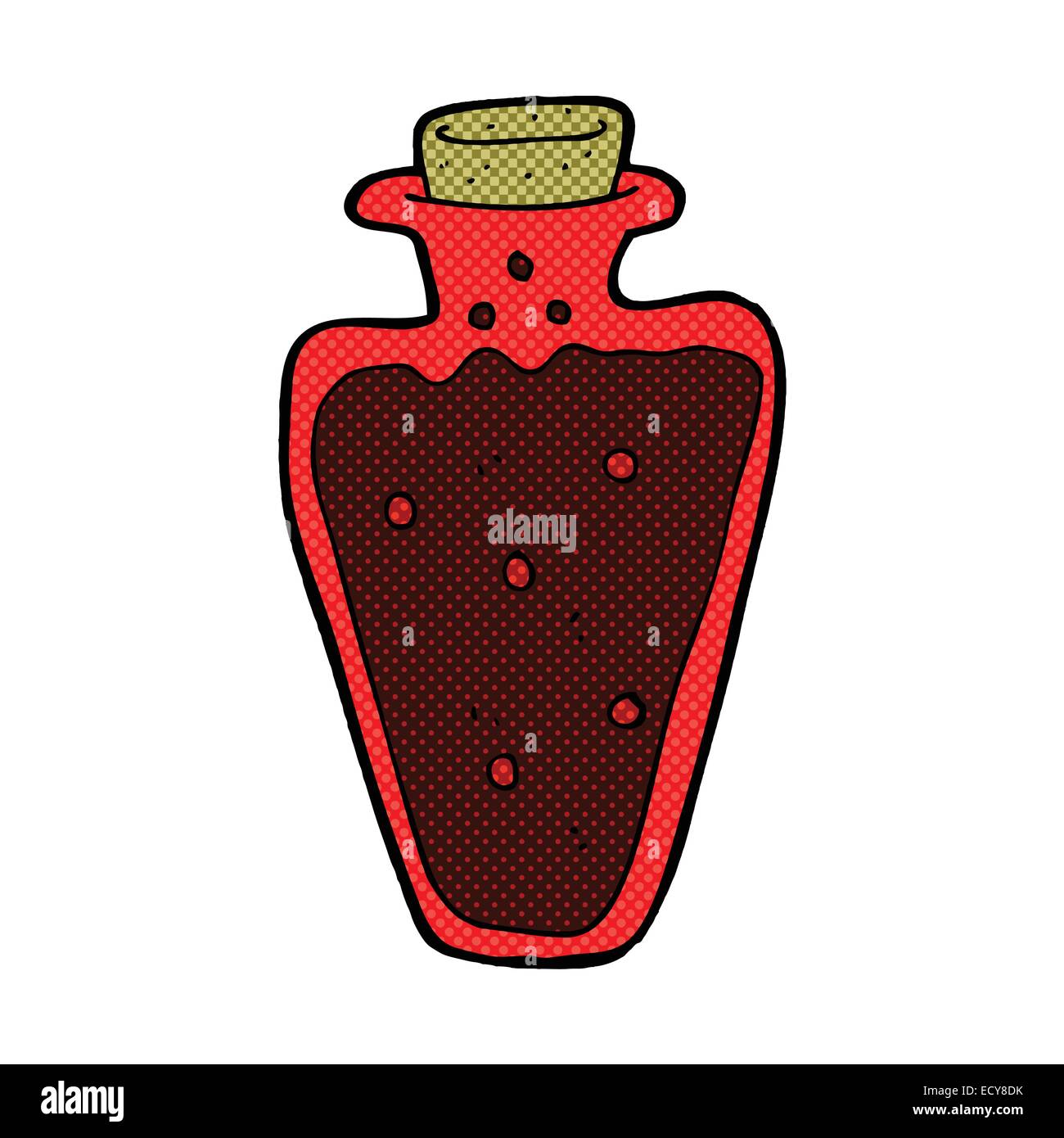 retro comic book style cartoon potion Stock Vector Image & Art - Alamy