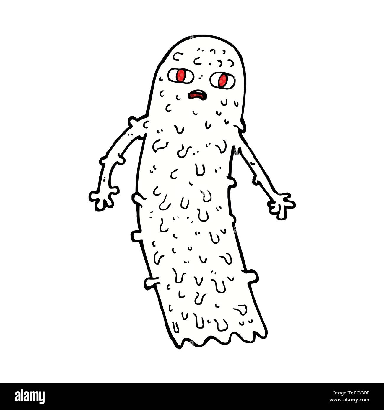 retro comic book style cartoon spooky ghost Stock Vector Image & Art ...