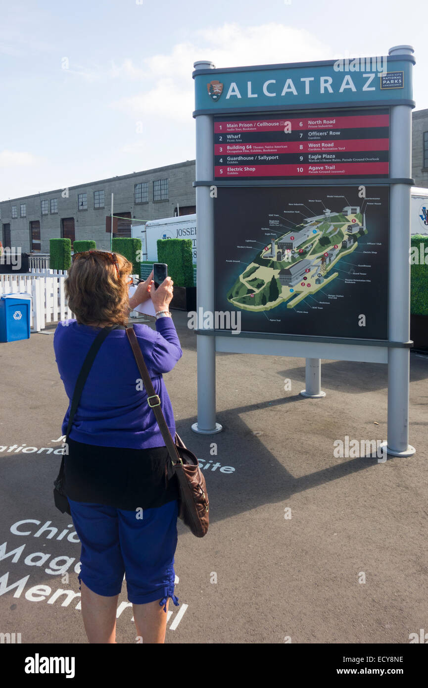 Map of alcatraz cell hi-res stock photography and images - Alamy
