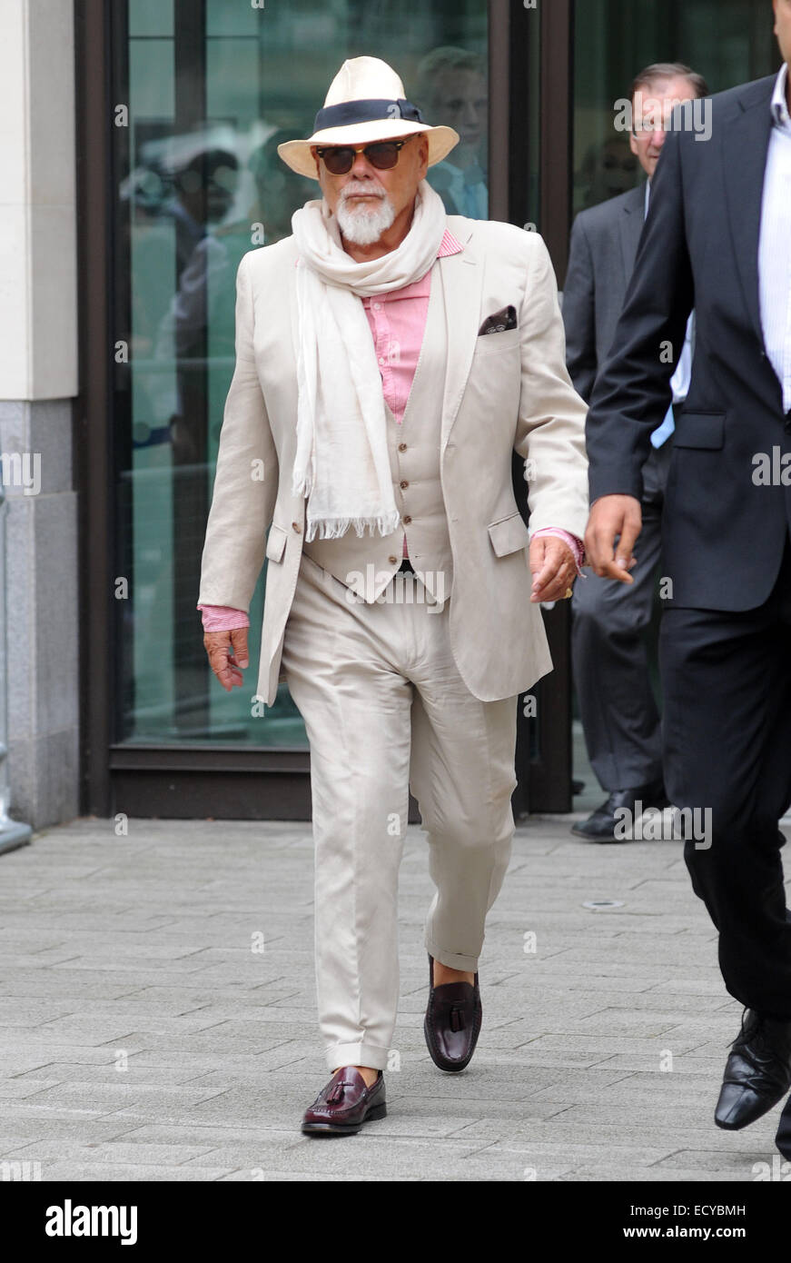 Paul Gadd better known as Gary Glitter leaving Westminster Magistrates ...