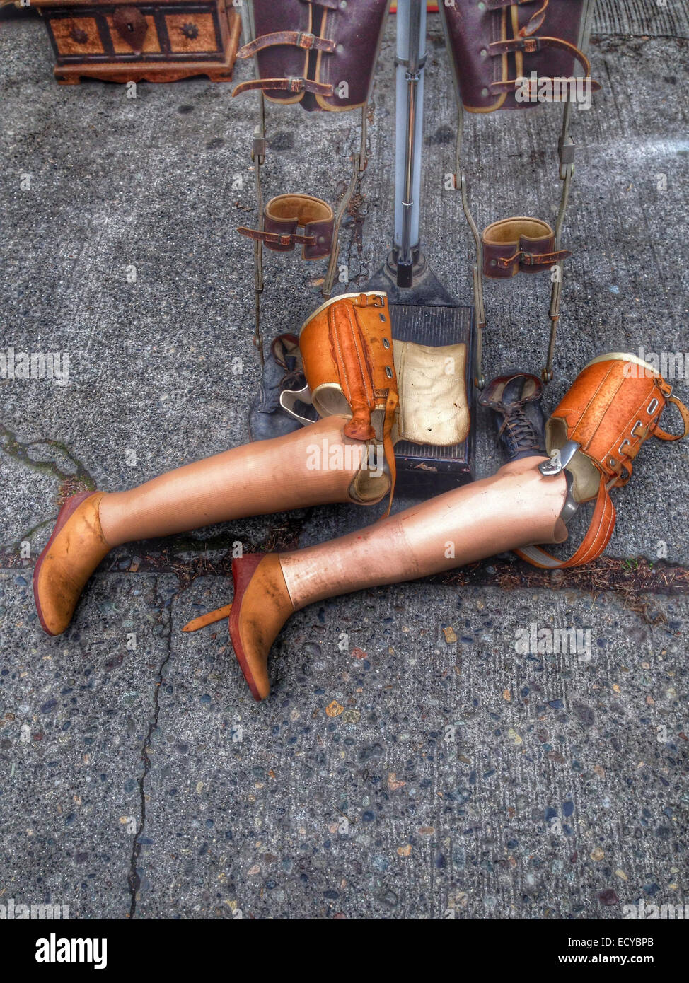 Prosthetic legs still life hi-res stock photography and images - Alamy