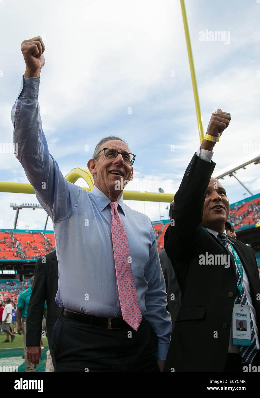 Dolphins Owner Stephen Ross High Resolution Stock Photography and ...