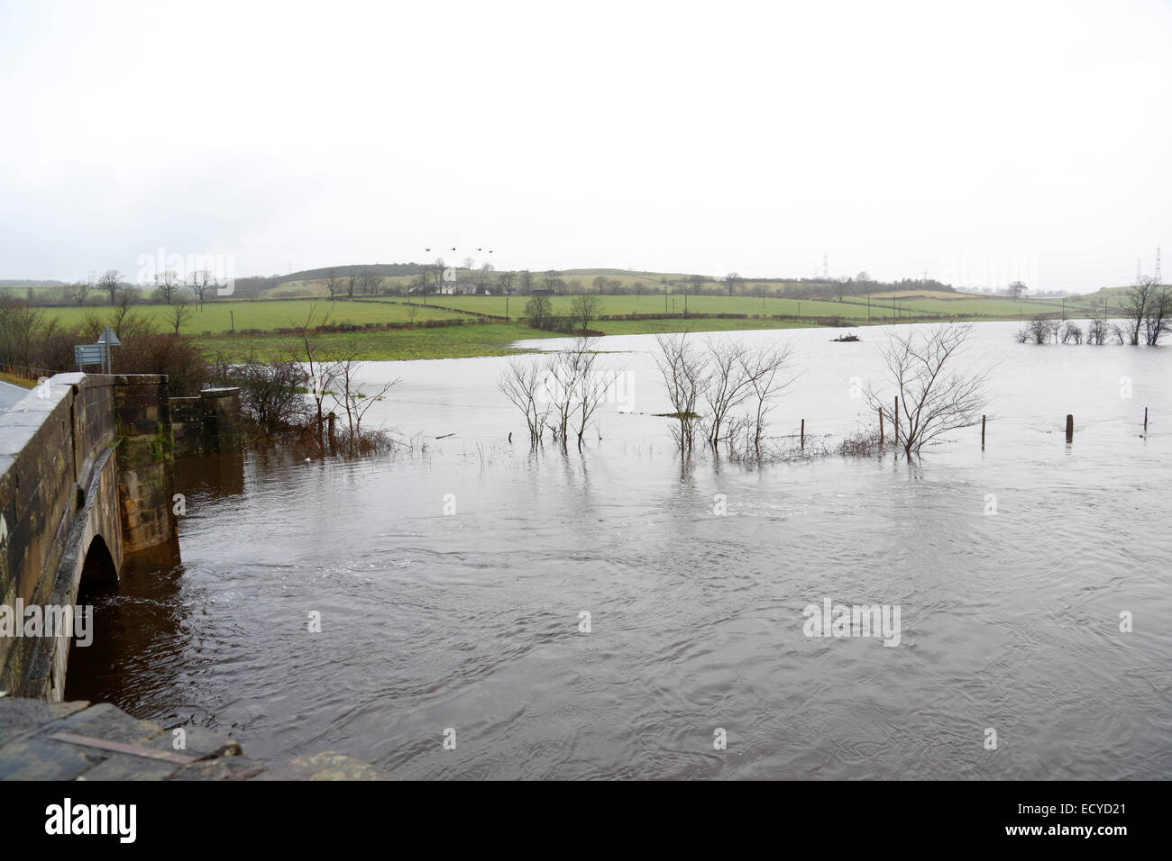 Renfrewshire, Scotland, UK, Monday, 22nd December, 2014. Following ...