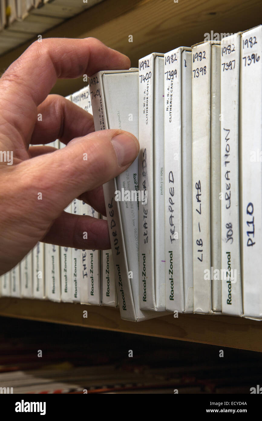 Recorded sound collections hi-res stock photography and images - Alamy