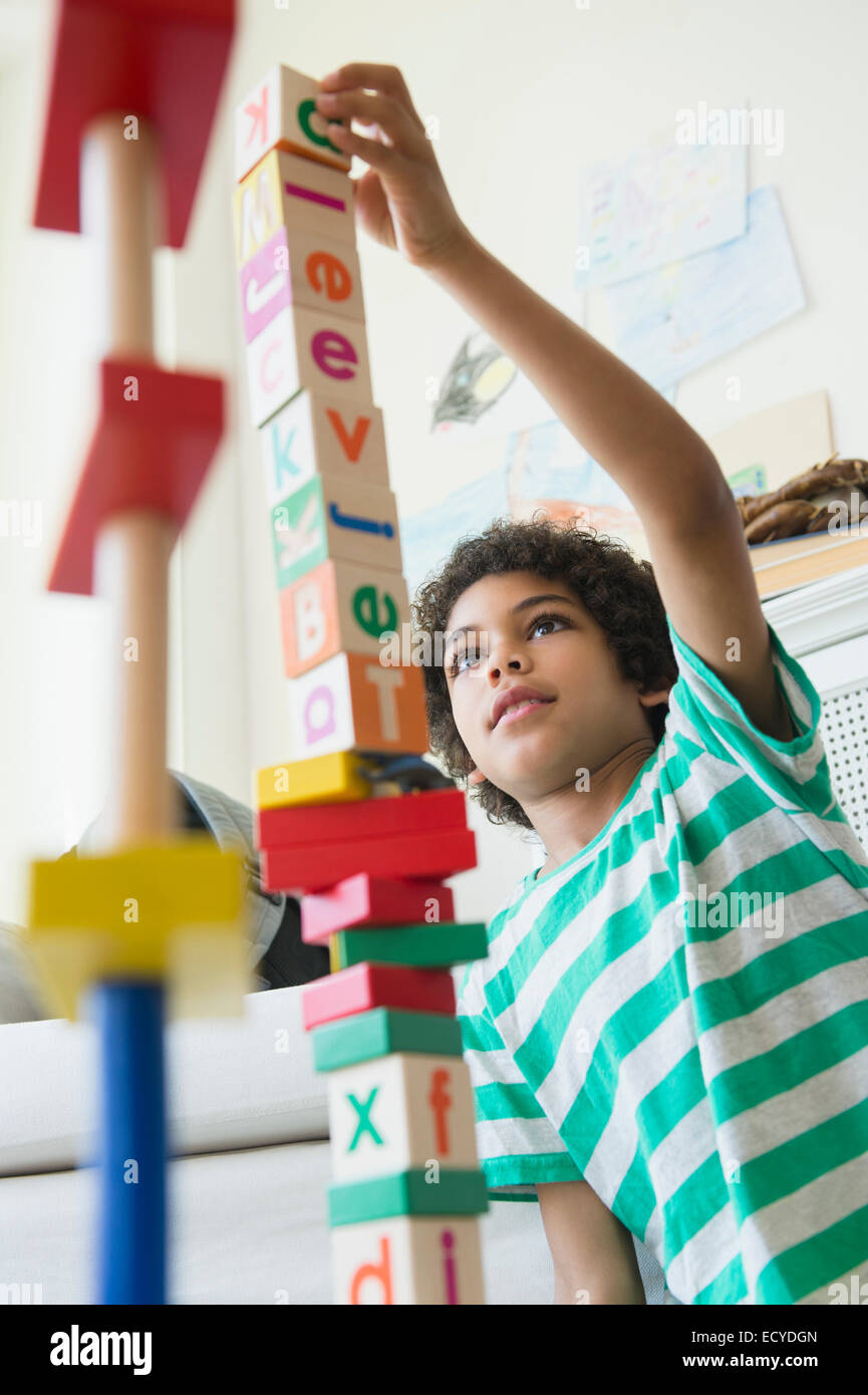 Block tower hi-res stock photography and images - Alamy