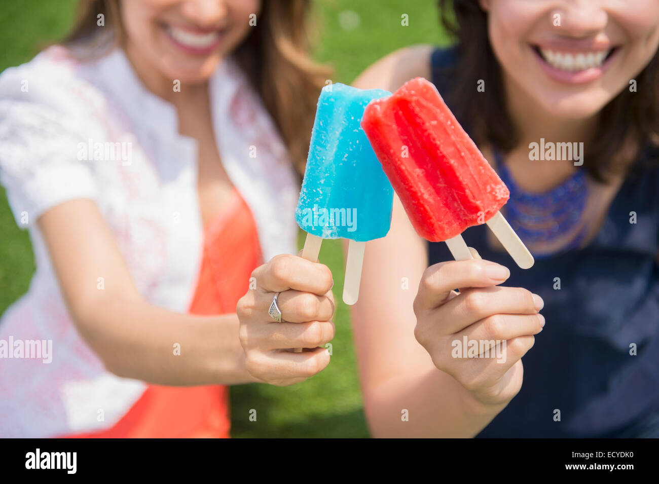 Eating Popsicle Adult High Resolution Stock Photography and Images - Alamy