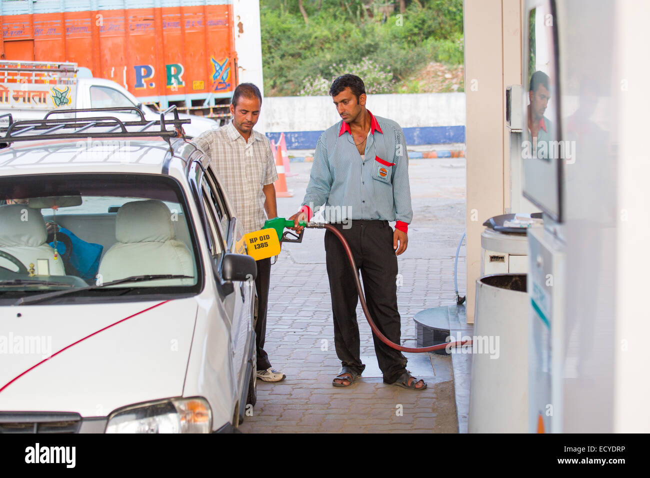 Indian fuel pump hi-res stock photography and images - Alamy
