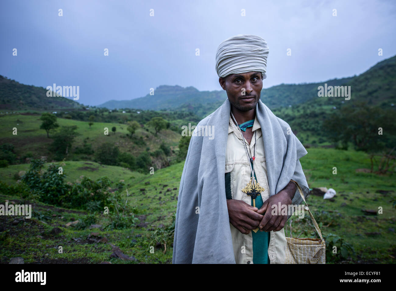 Priests of the Ethiopian orthodox church, Ethiopia Stock Photo - Alamy
