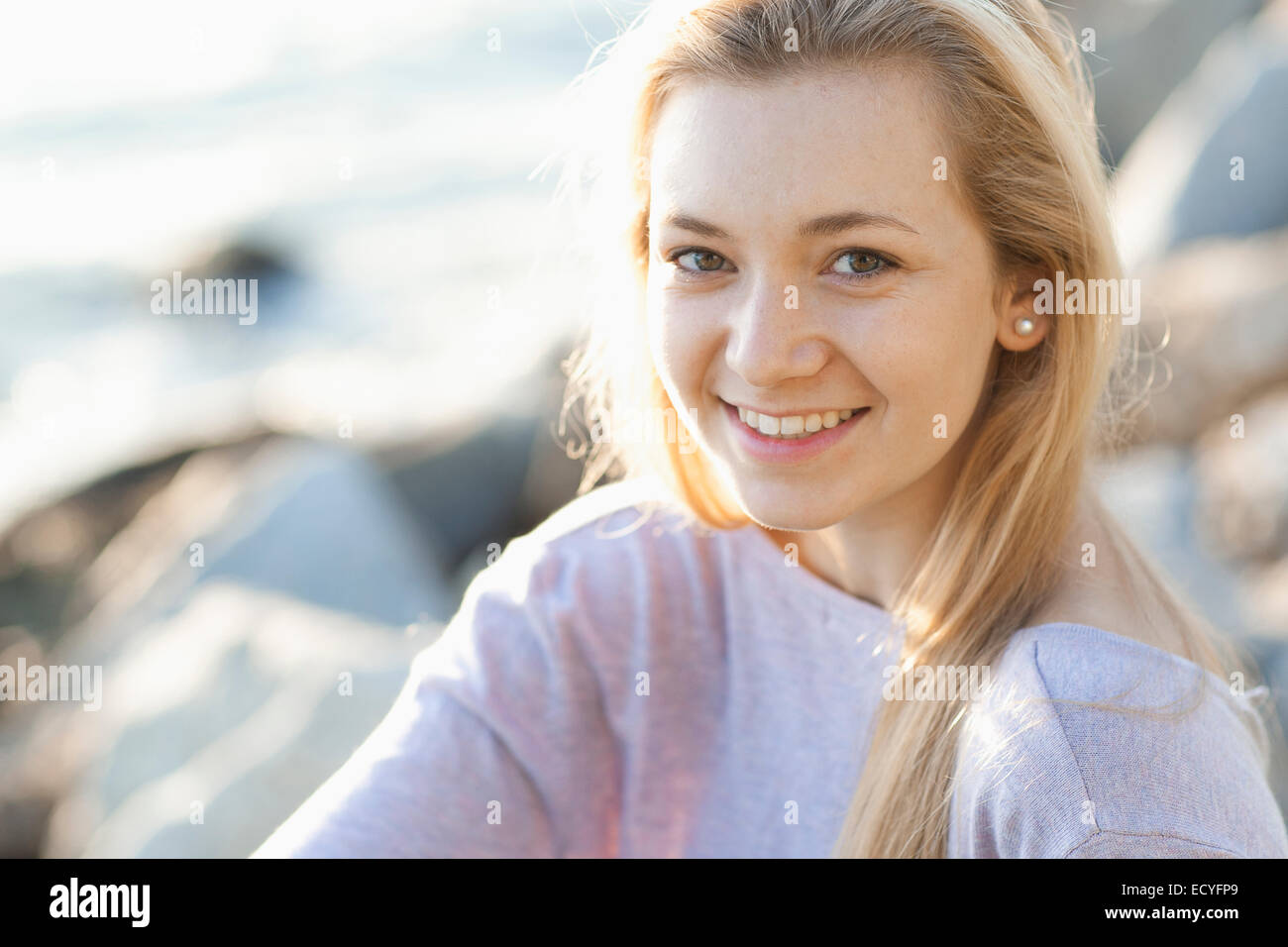 Child smiling girl hi-res stock photography and images - Alamy
