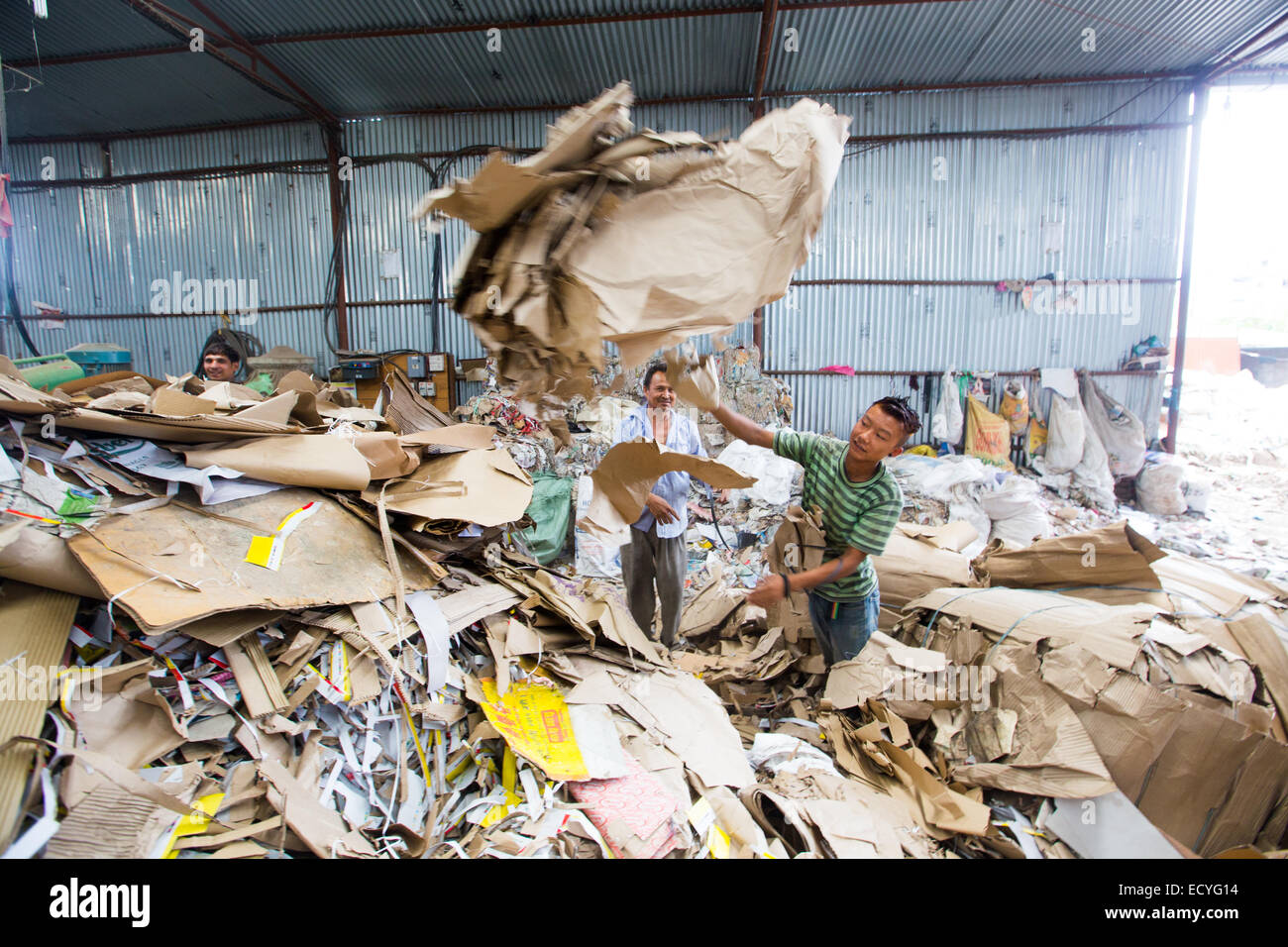 Waste processing paper hi-res stock photography and images - Alamy