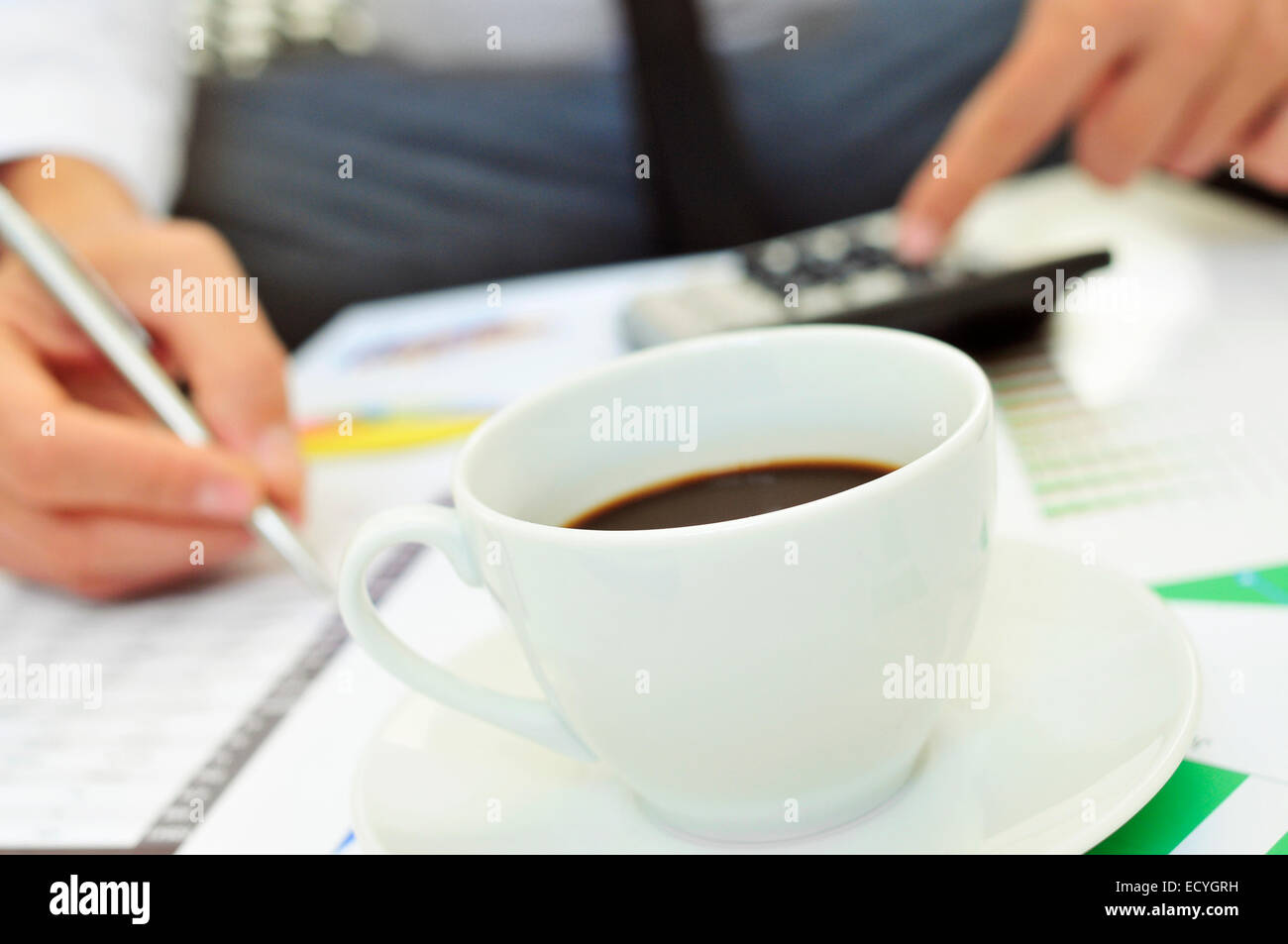 Business bank accounts calculator hi-res stock photography and images ...