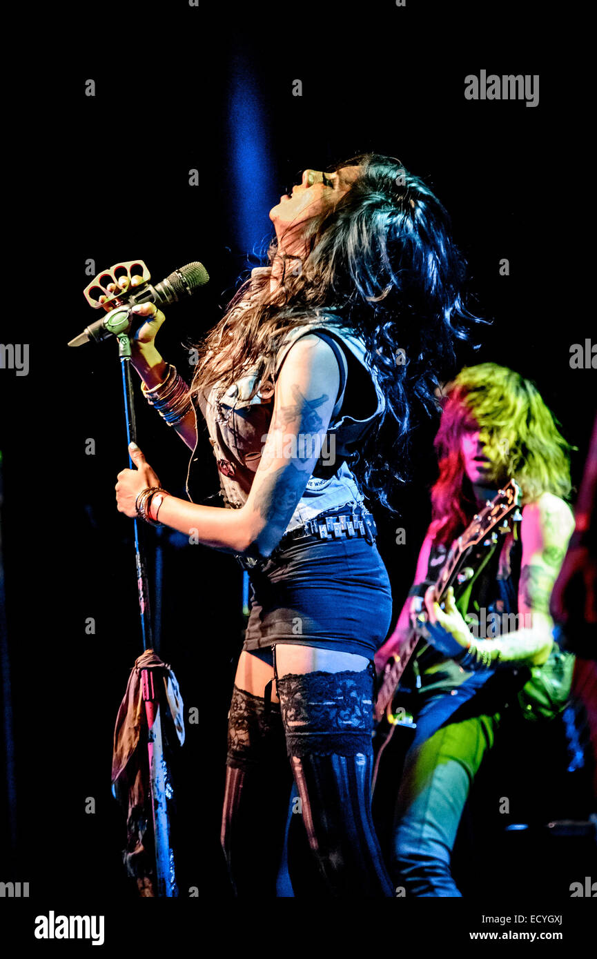 Toronto, Ontario, Canada. 21st Dec, 2014. Female fronted Canadian hard ...