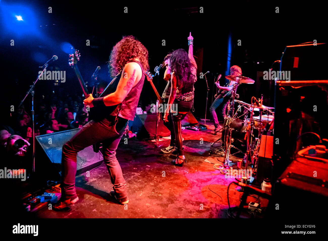 Toronto, Ontario, Canada. 21st Dec, 2014. Female fronted Canadian hard ...