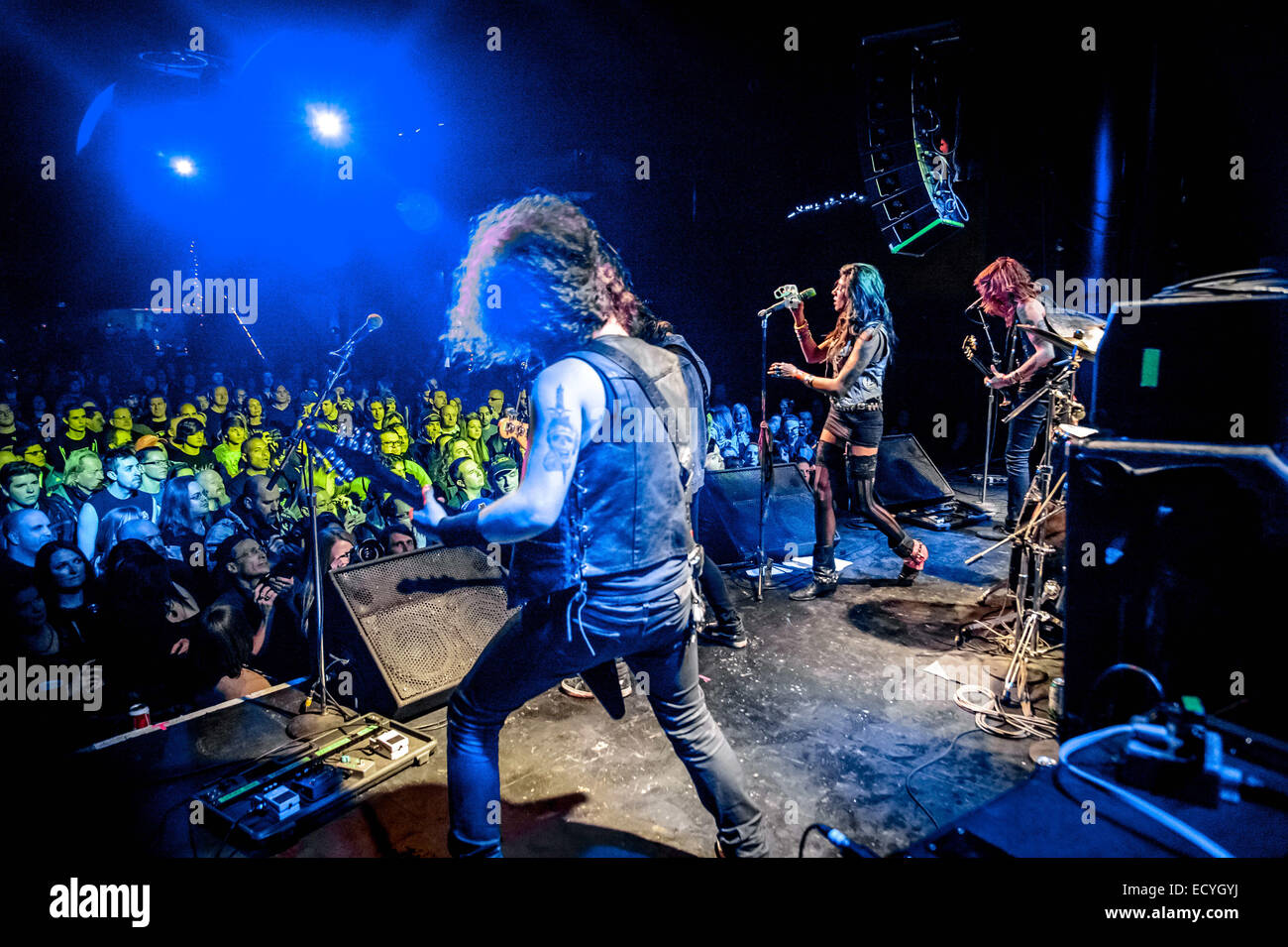 Female fronted rock band High Resolution Stock Photography and Images ...