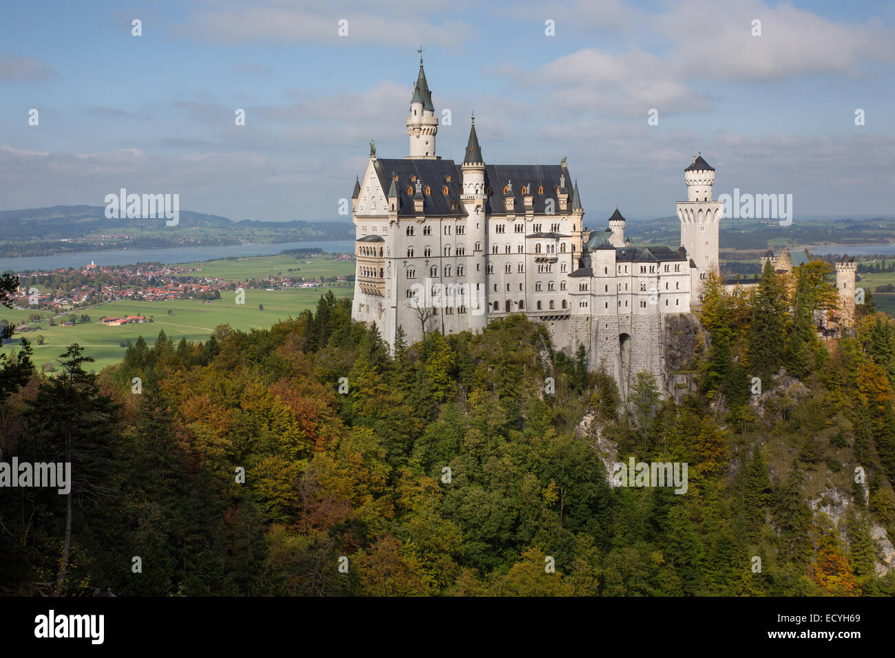 New Swanstone Castle Disney's logo inspiration Stock Photo - Alamy
