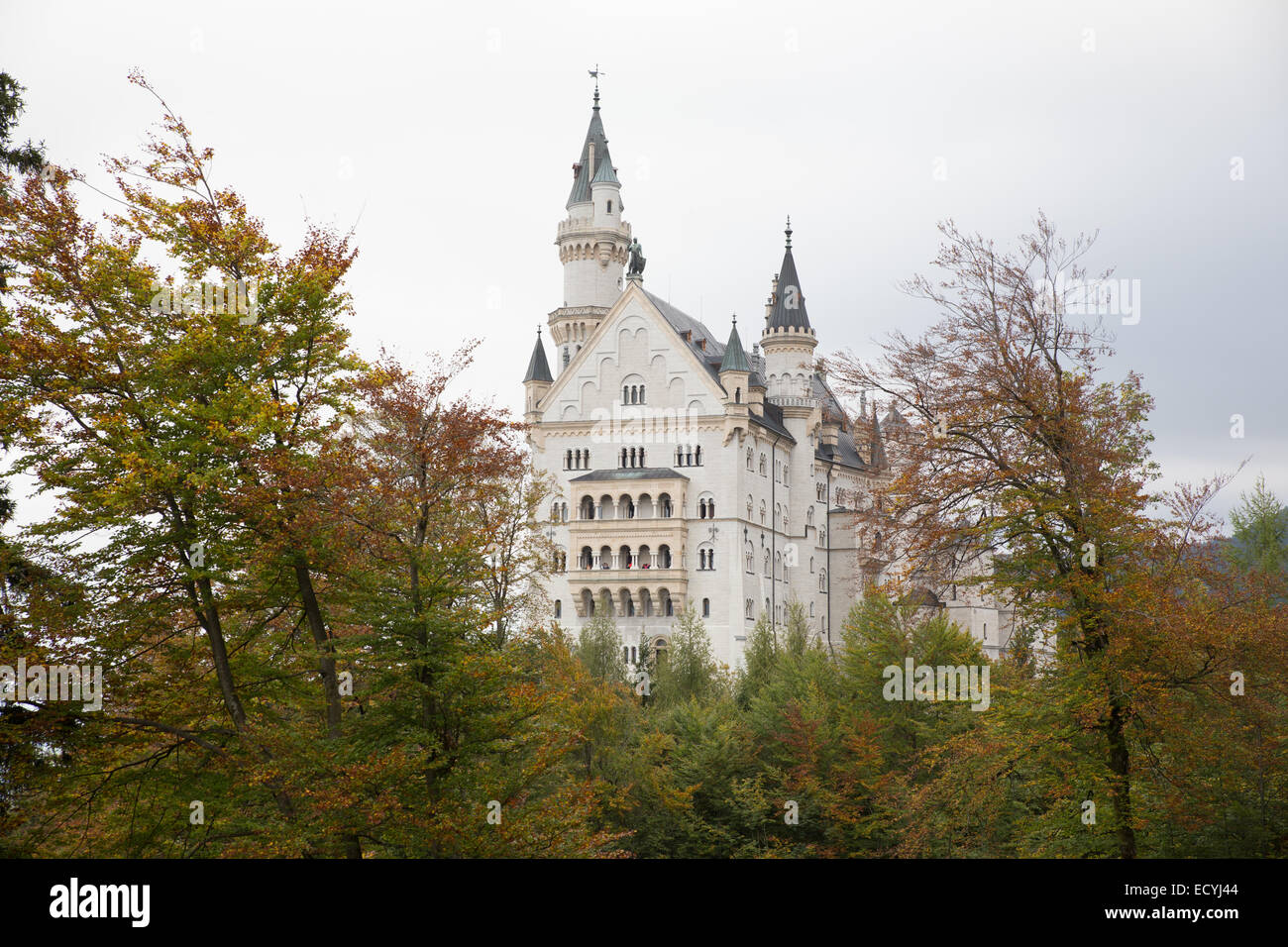 Famous neuschwanstein castle in hi-res stock photography and images - Alamy
