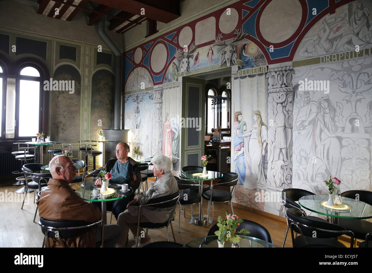 Neuschwanstein castle inside hi-res stock photography and images - Alamy