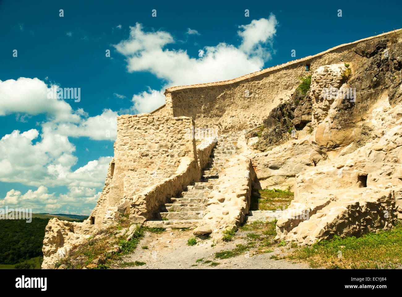 Medieval Fortress Of Rupea, Brasov, Transylvania, Romania Stock Photo ...