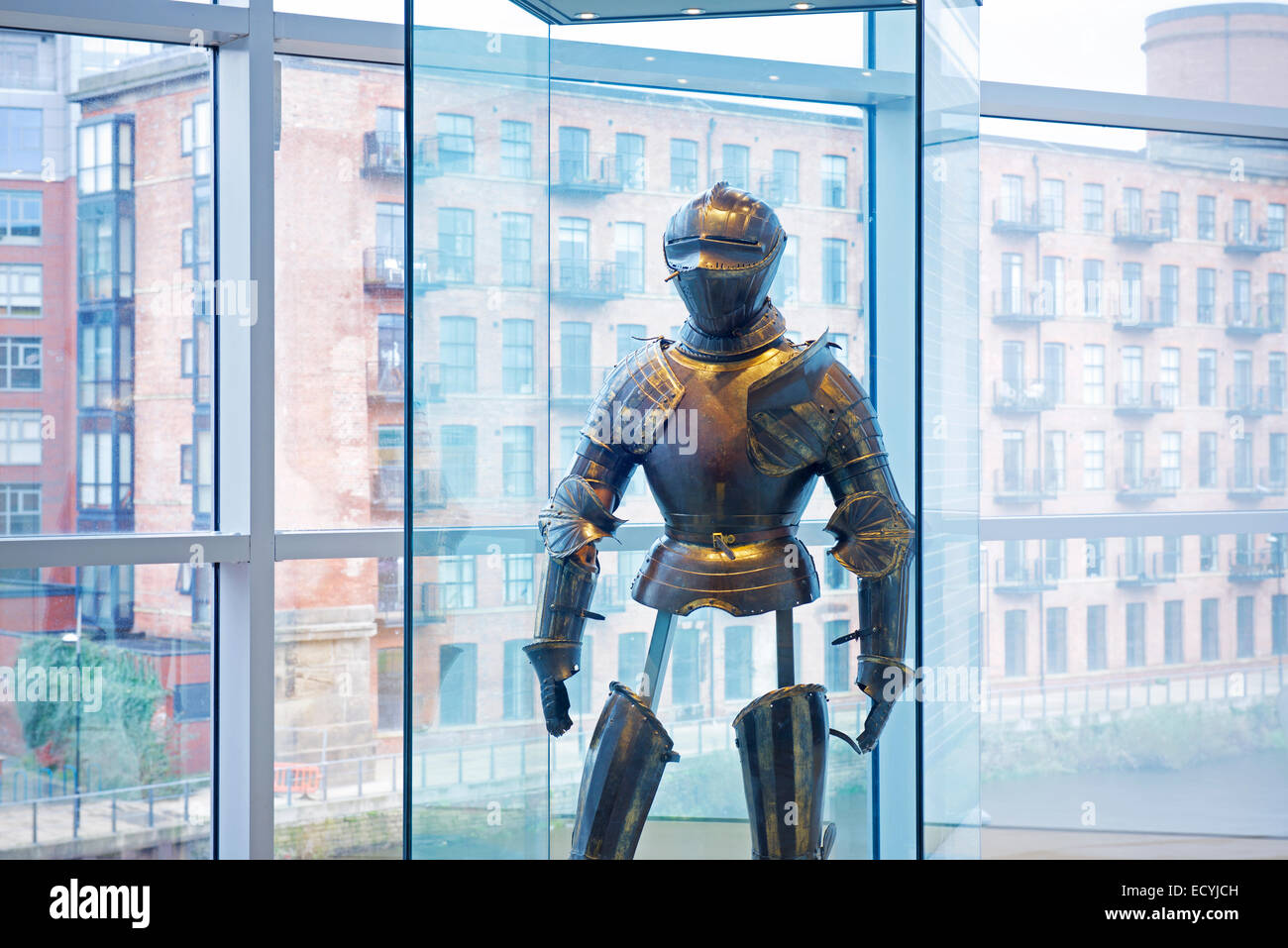 Display inside the Royal Armouries Museum, Leeds, West Yorkshire ...