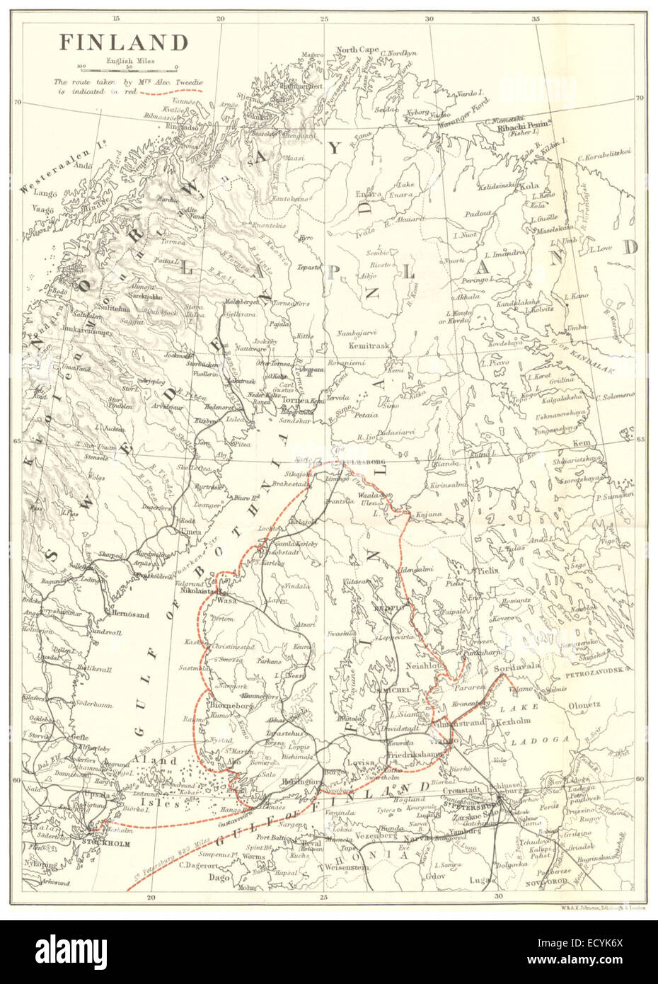 19th century finland borders hi-res stock photography and images - Alamy