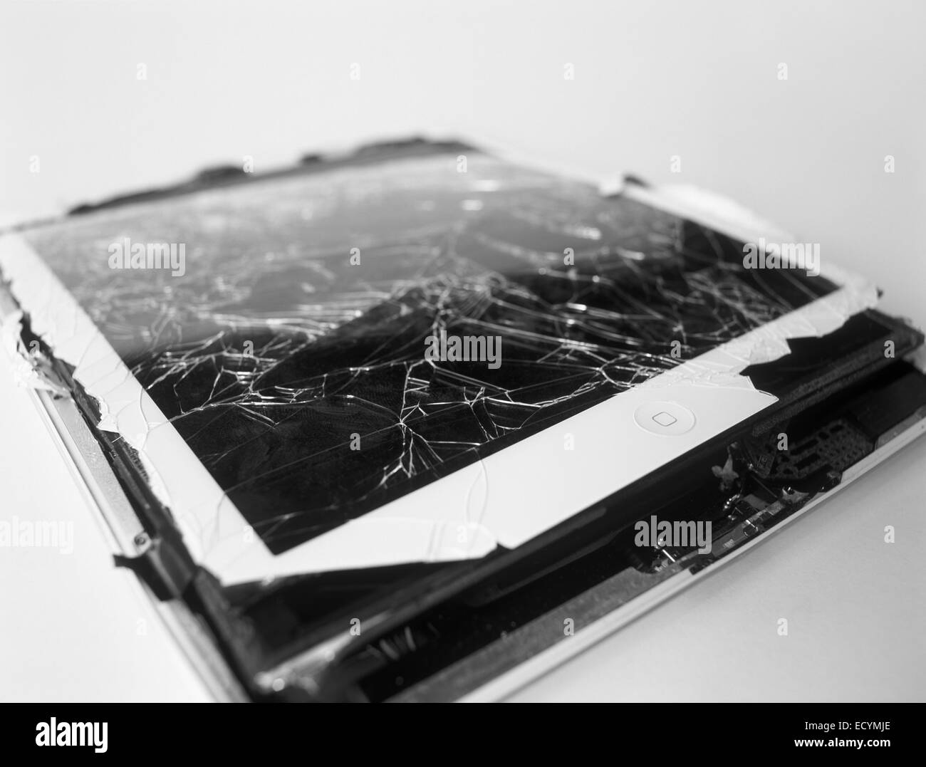 Broken mobile device Stock Photo - Alamy
