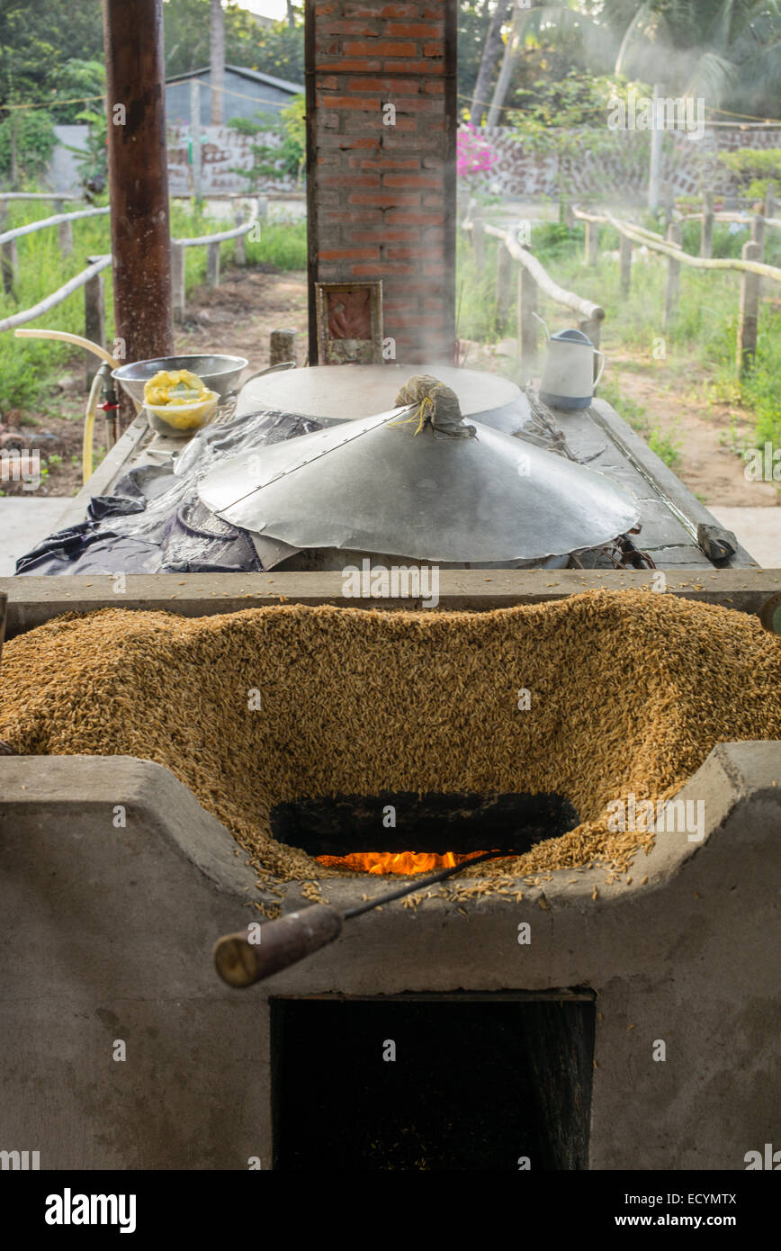 Drying rice hulls hi-res stock photography and images - Alamy