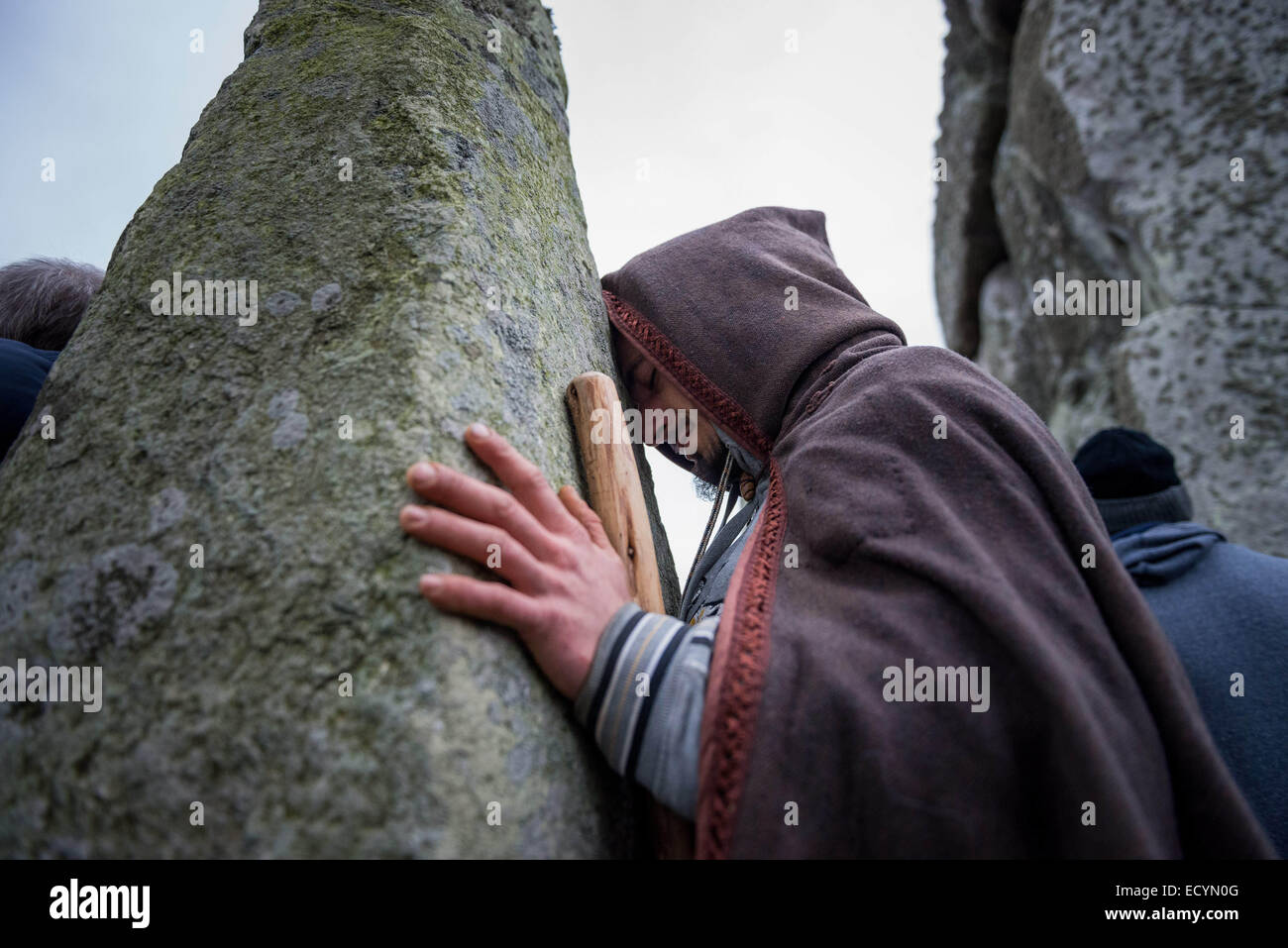 Stonhenge, Wiltshire, UK. 22nd Dec, 2014. Modern-day Druids, pagans and ...