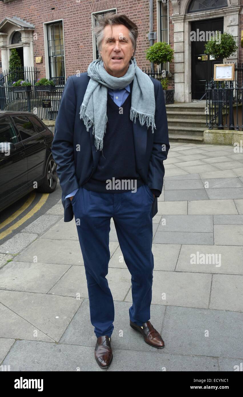 Bryan Ferry at The Merrion Hotel before he plays the National Concert ...