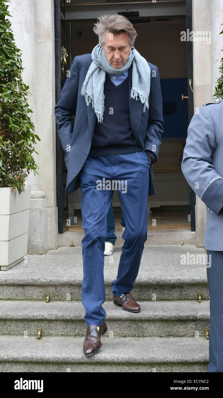 Bryan Ferry at The Merrion Hotel before he plays the National Concert ...