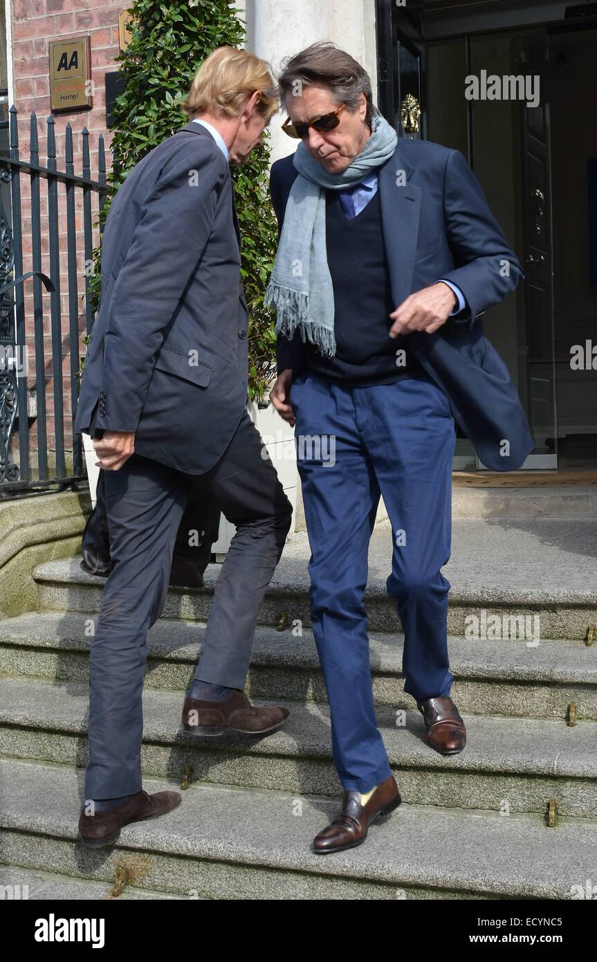 Bryan Ferry at The Merrion Hotel before he plays the National Concert ...