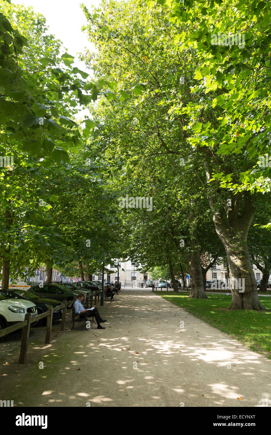 Bristol Queen Square Stock Photo - Alamy