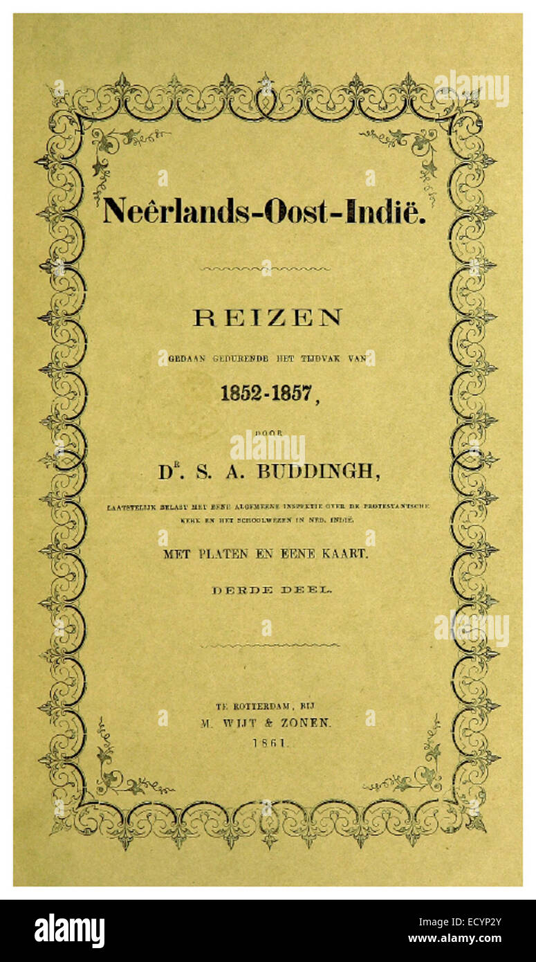 Buddingh’s 1861 work on *Neerlands-Oost-Indie* (Dutch East Indies ...