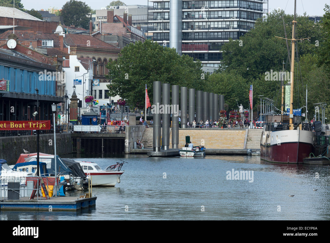 Bristol harbour side Stock Photo - Alamy