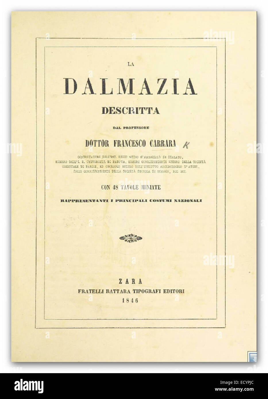 Dalmazia hi-res stock photography and images - Alamy