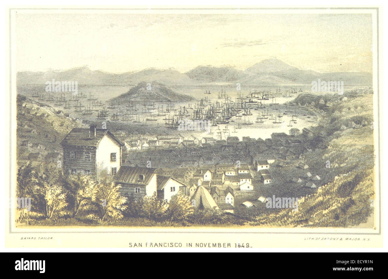 San francisco 1849 hi-res stock photography and images - Alamy