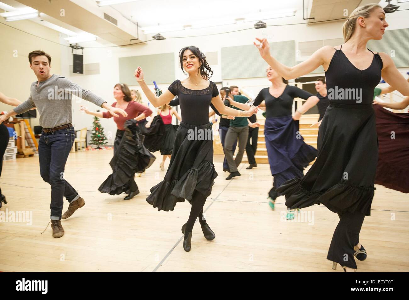 New York, NY, USA. 22nd Dec, 2014. Vanessa Hudgens in attendance for ...