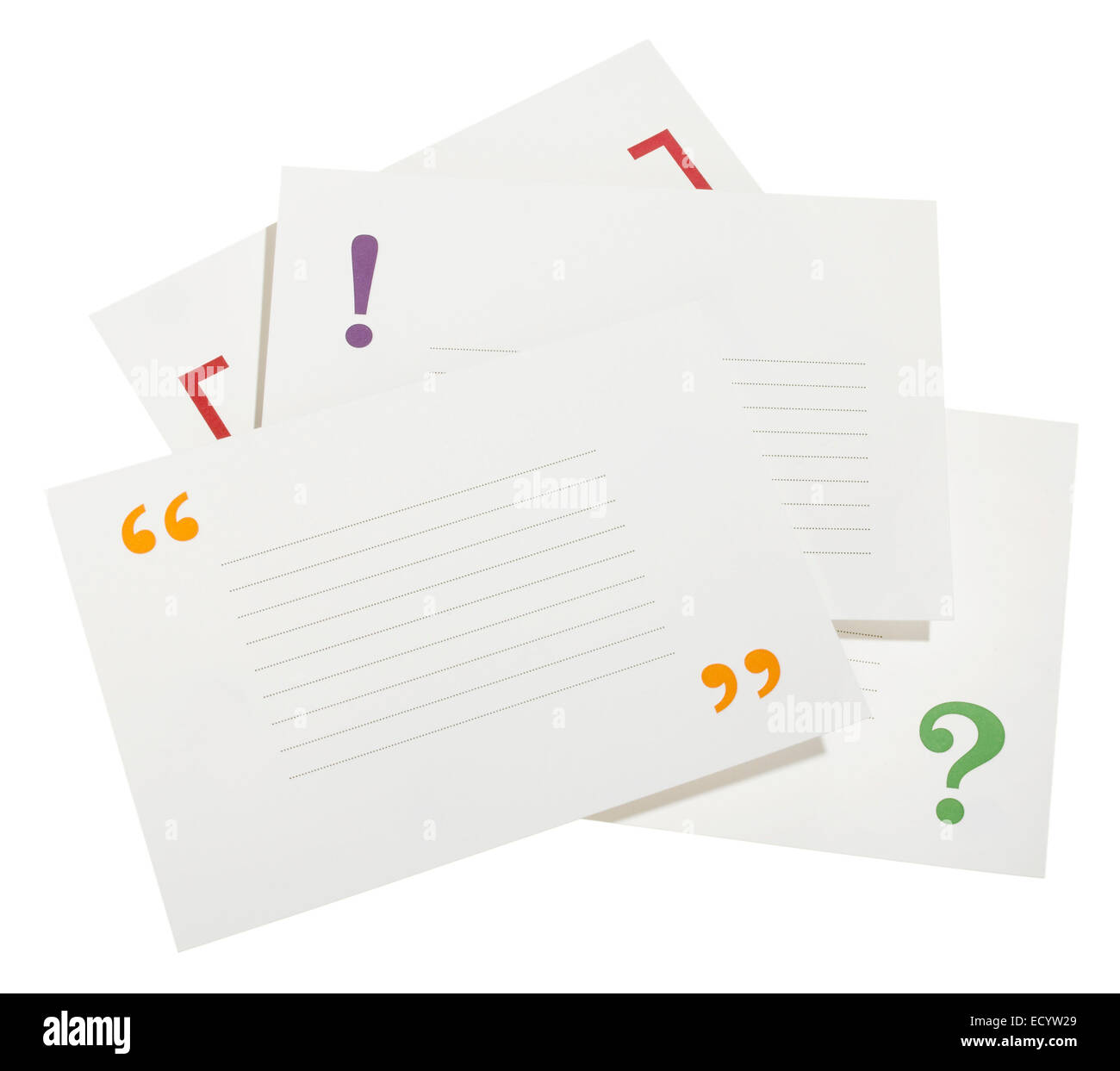 Teaching cards Cut Out Stock Images & Pictures - Alamy