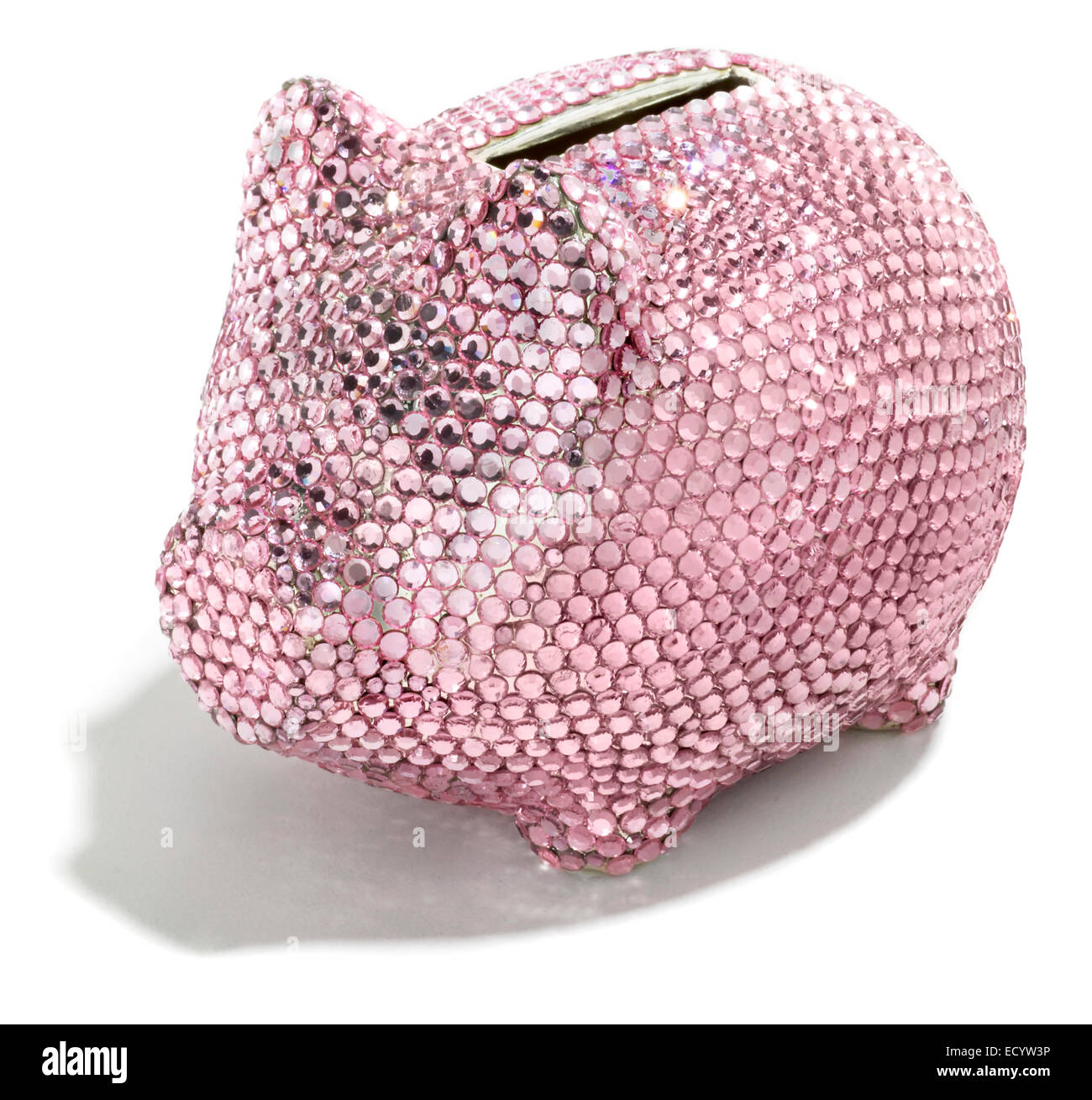 pink jeweled piggy bank Stock Photo - Alamy