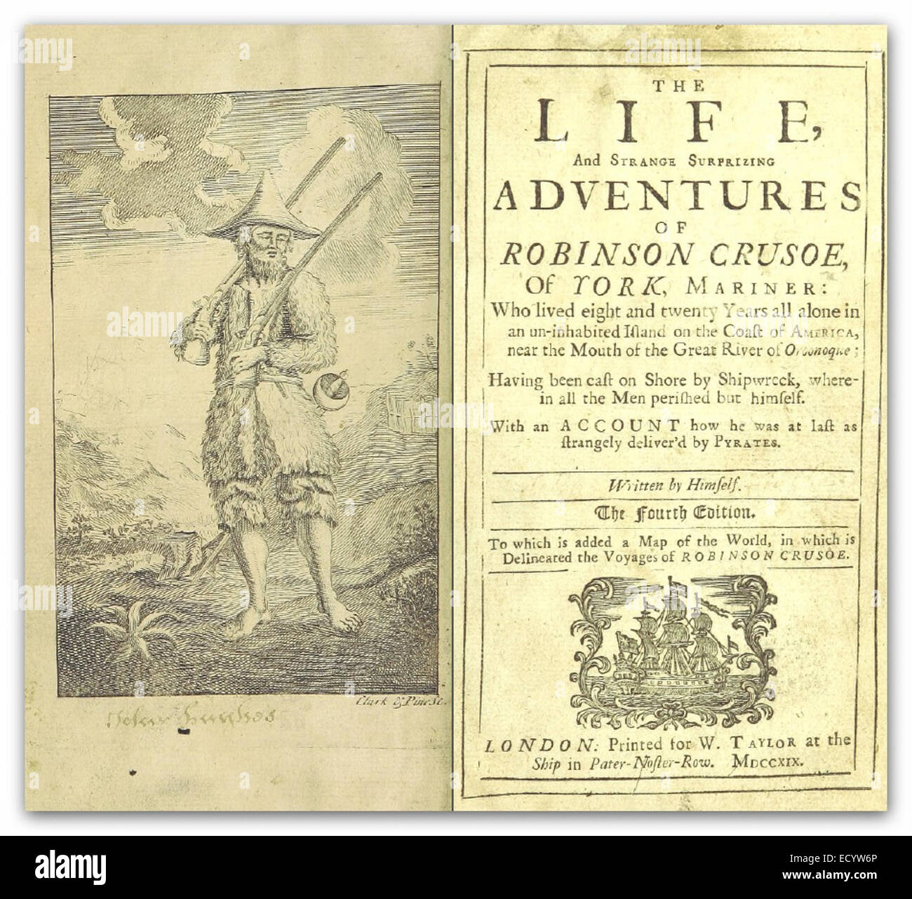 Robinson crusoe island story hi-res stock photography and images - Alamy