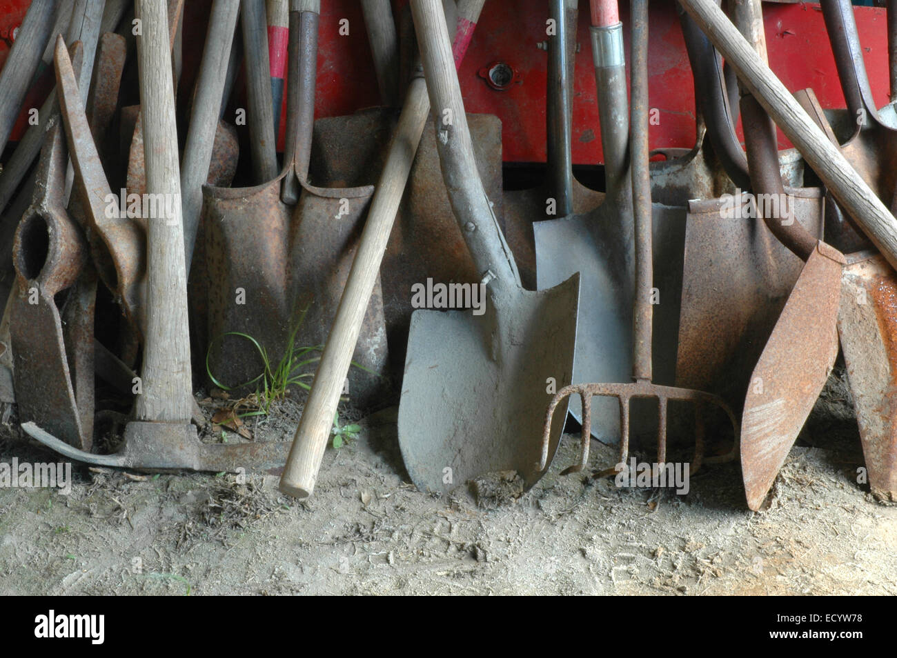 Vintage farming tools hi-res stock photography and images - Alamy