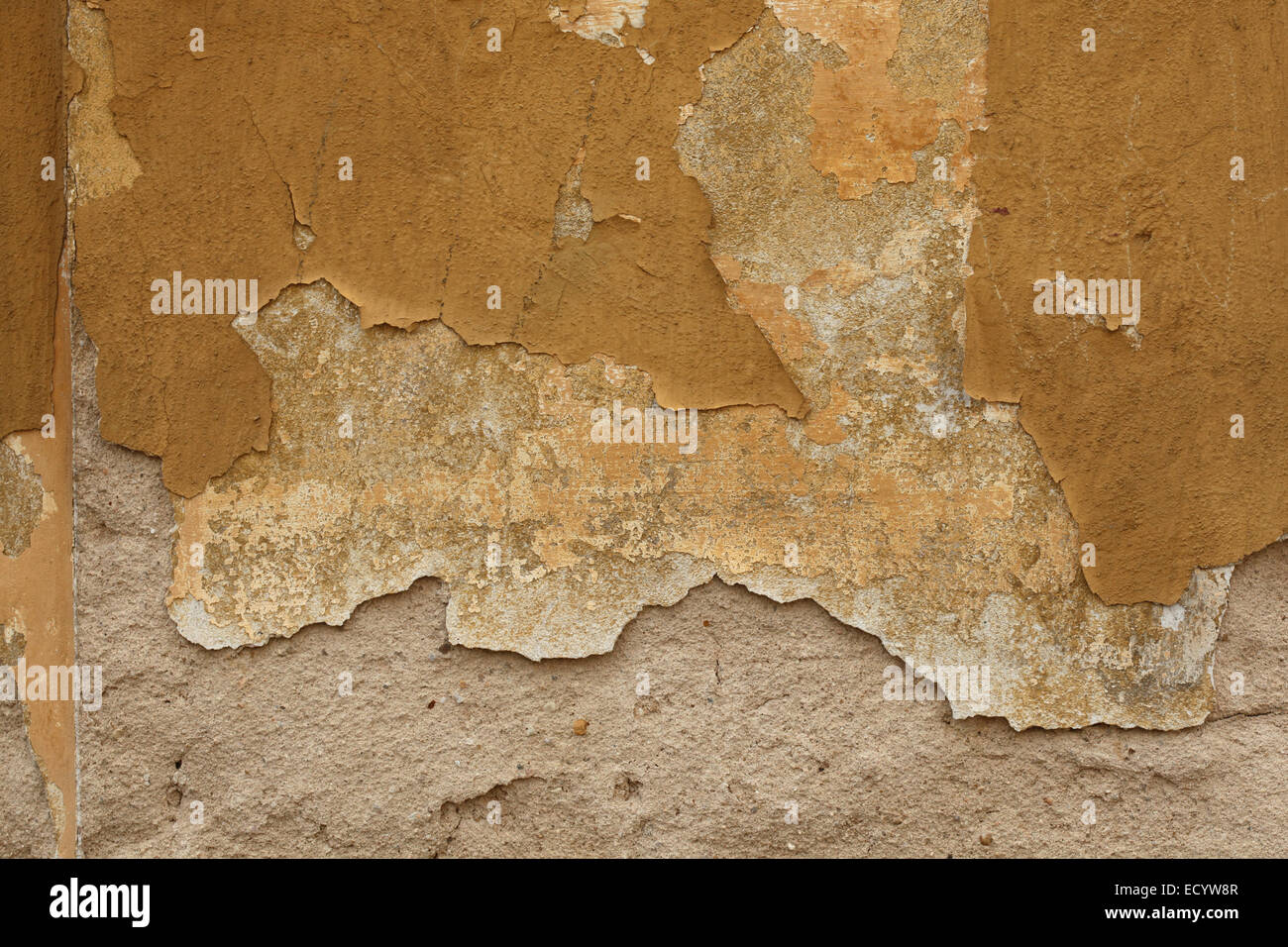 Old wall with cracked plaster. Background texture Stock Photo - Alamy