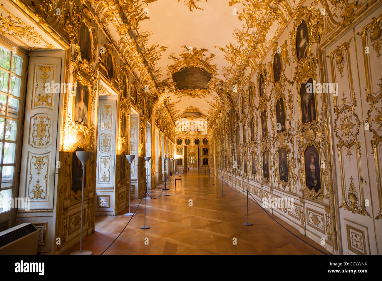 Baroque Ancestral Gallery Stock Photo - Alamy