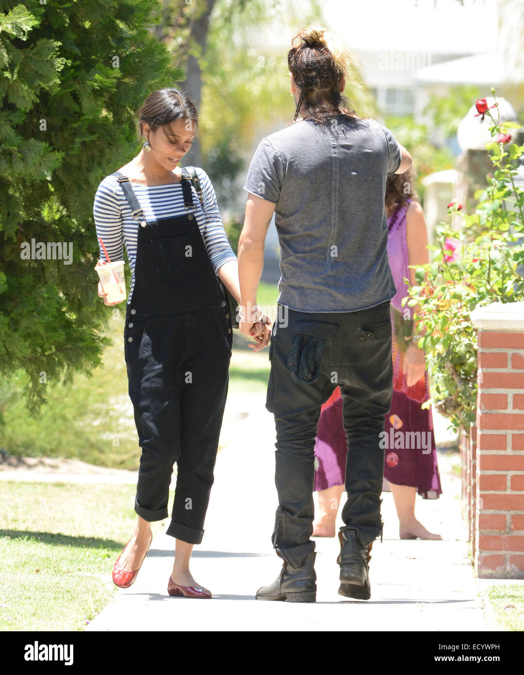 Zoe Saldana spends her birthday with her husband Marco Perego. Saldana ...