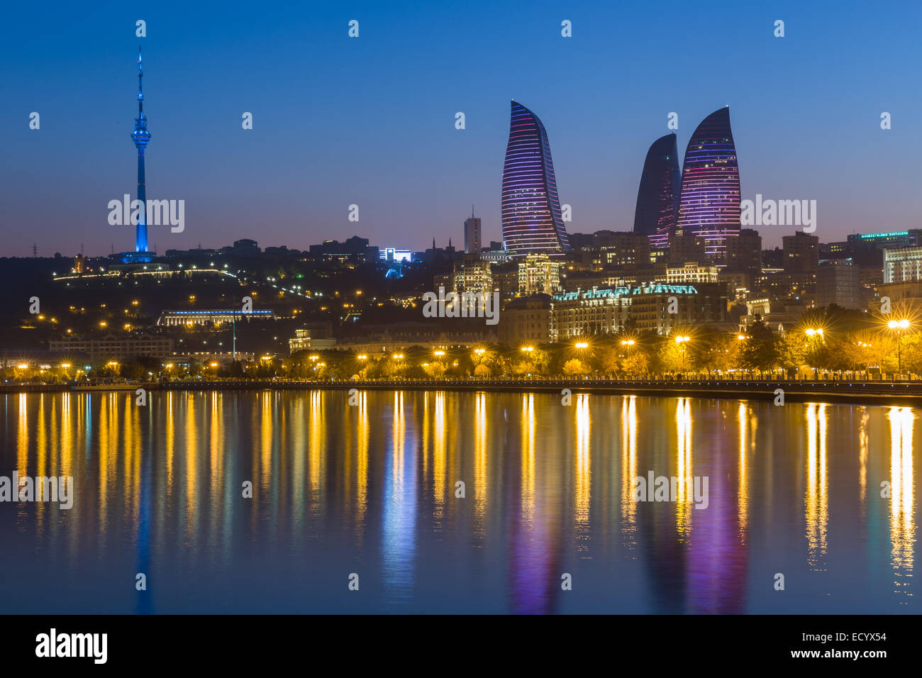 Tv tower in baku hi-res stock photography and images - Alamy