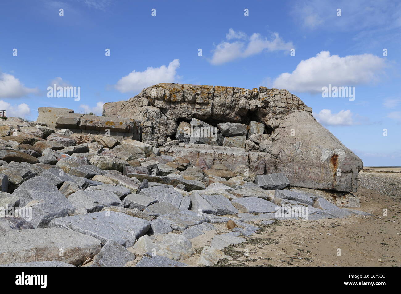 France Atlantic Wall Stock Photos & France Atlantic Wall Stock Images ...