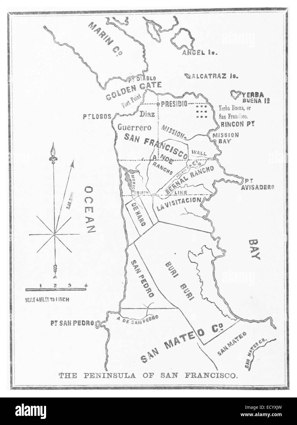 An illustration from Dwin’s work, page 96, depicting the Peninsula of ...