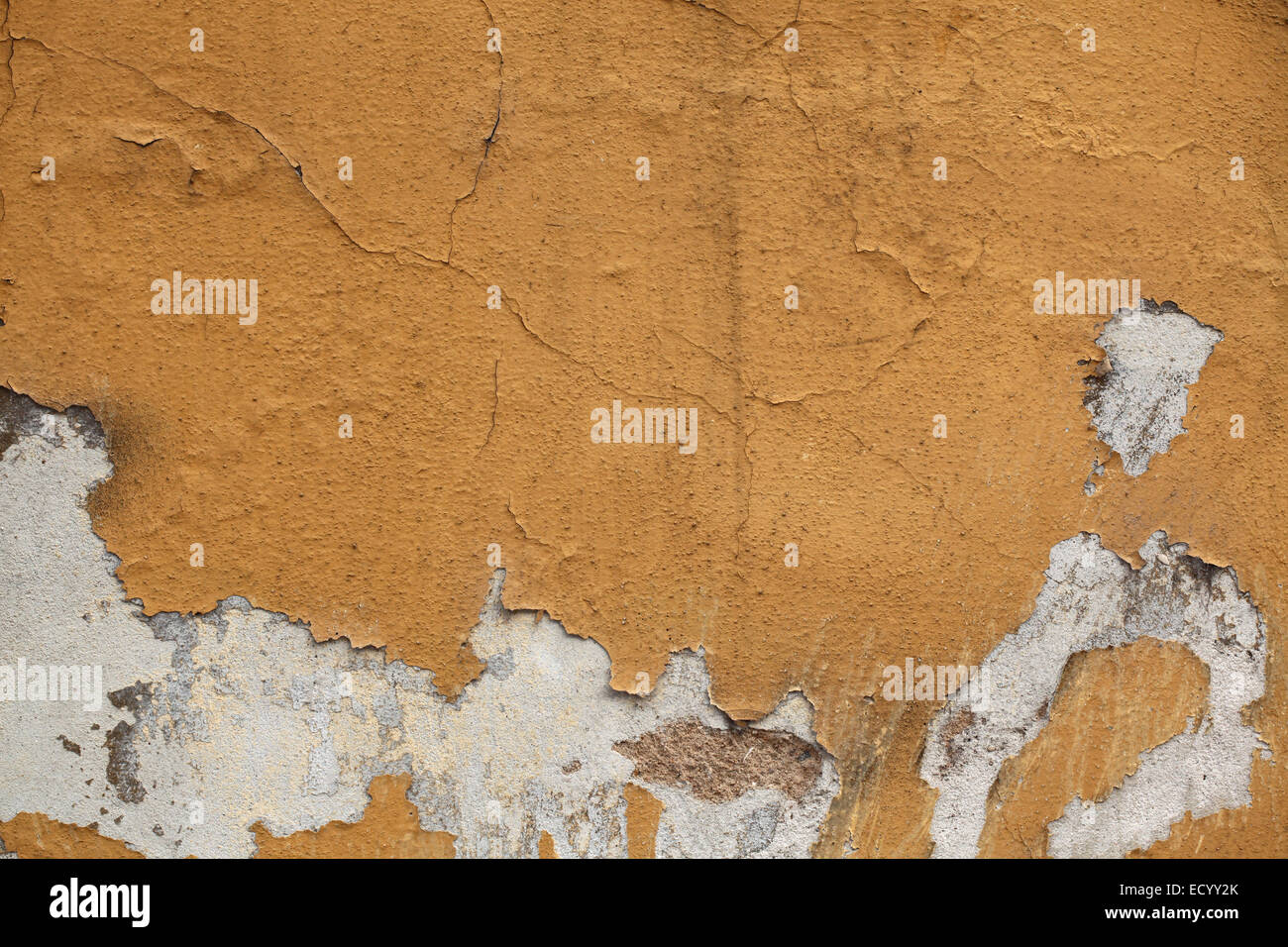 Old wall with cracked plaster. Background texture Stock Photo - Alamy